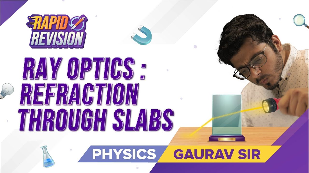 Ray Optics: Refraction Through Slabs Class 12 Physics (Ch-9) | JEE Main ...