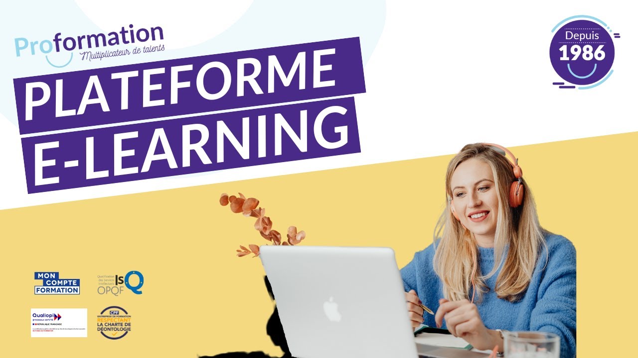Notre plateforme e-learning - YouTube