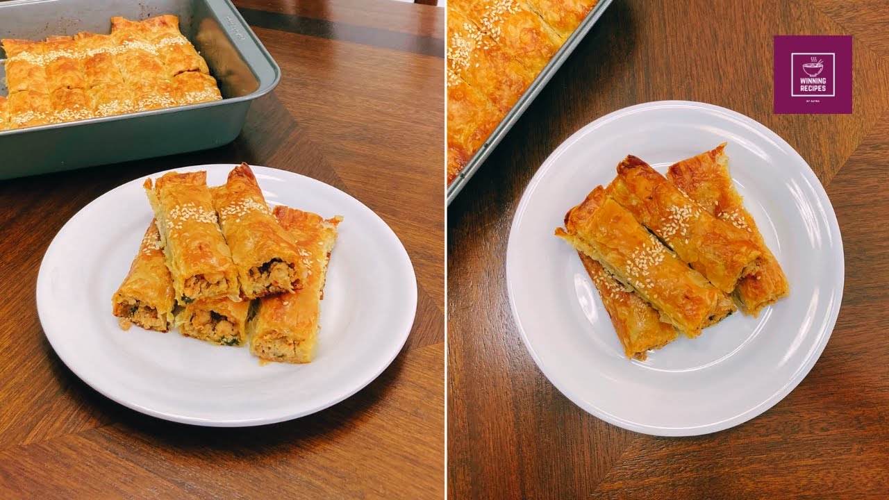 Rolled Borek | Borek Rolls - YouTube