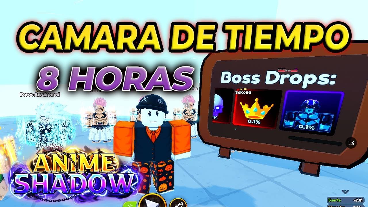 PASE 8 HORAS FARMEANDO EN LA CAMARA DEL TIEMPO Y SAQUE ESTO EN ANIME ...