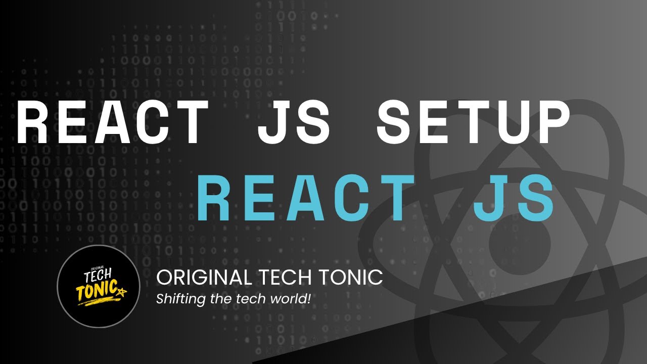 Create first React JS website with vite | Original Tech Tonic | React JS #3 - YouTube