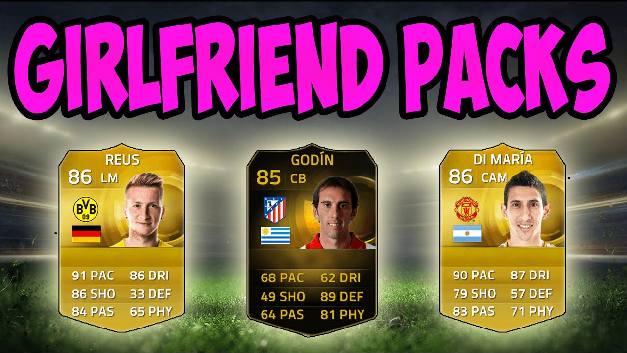GIRLFRIEND PACKS - FIFA 15 - YouTube