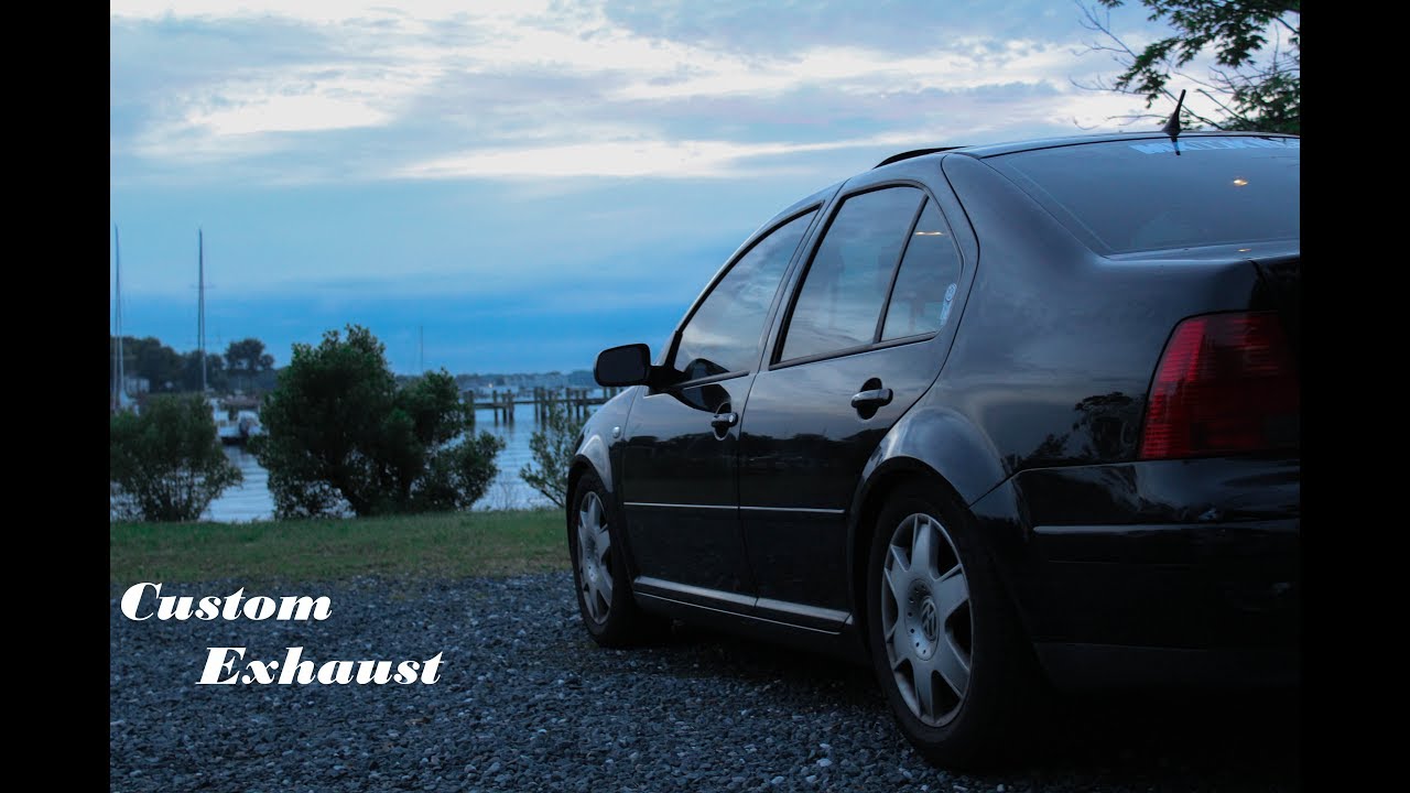 Mk4 Jetta vr6 12v Custom Exhaust - YouTube