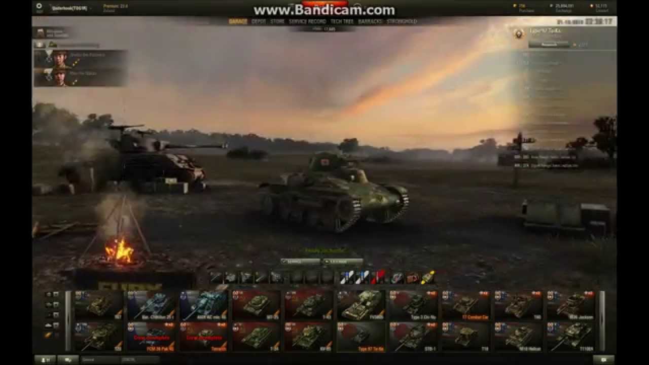 Type 97 Te-Ke review World of Tanks - YouTube