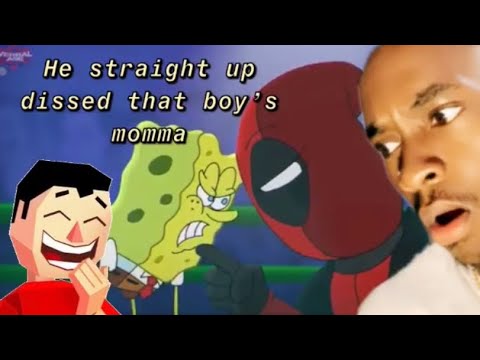 Spongebob vs Deadpool - Cartoon Beatbox Battles - Reaction 💯 - YouTube