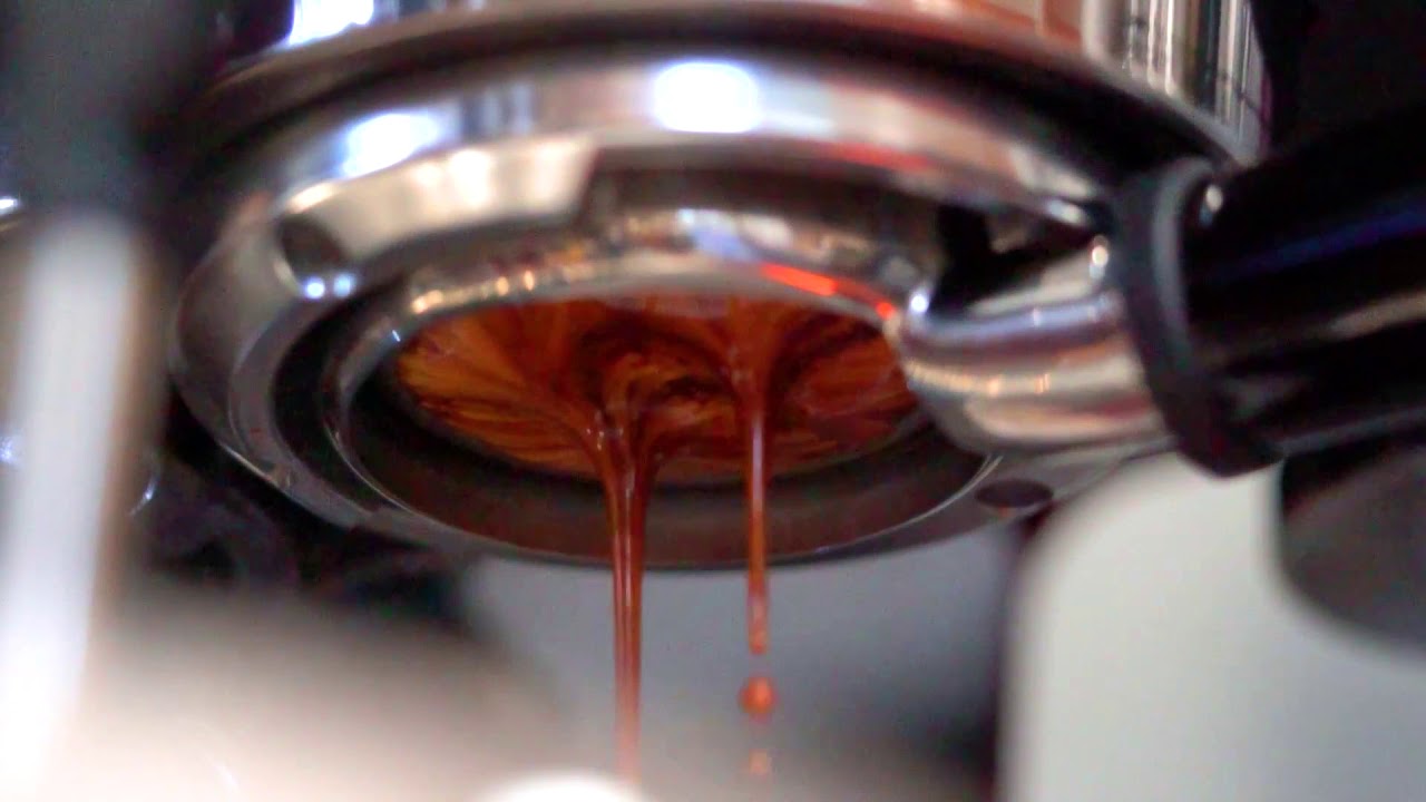 Slow motion espresso extraction with Richard Strauss - YouTube