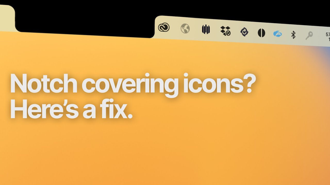 Hiding Icons on Your Mac's Menu Bar - YouTube