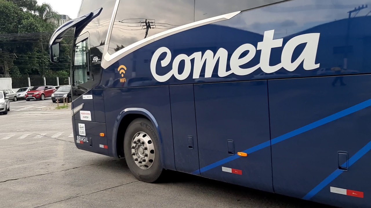 Pequeno comboio de carros da Viação Cometa - Frota 2019 2° lote - YouTube