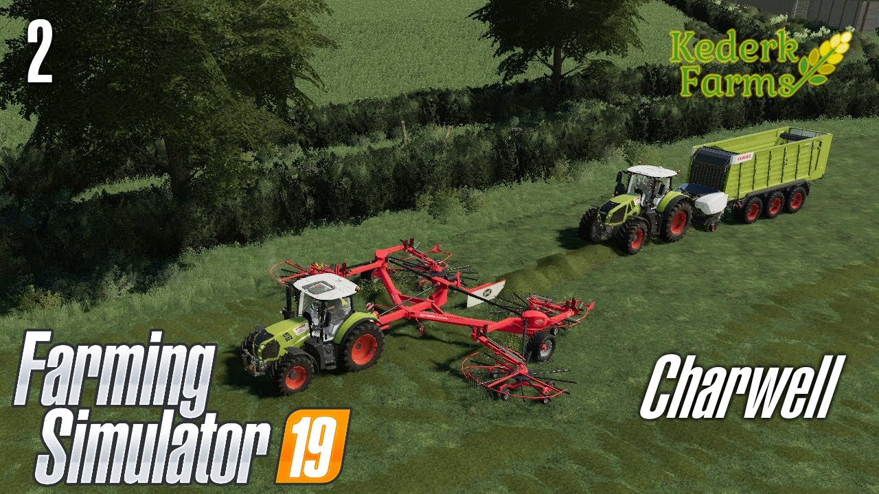 Charwell #2 | Grass, Sheep | Farming Simulator 19 Timelapse | FS19 ...