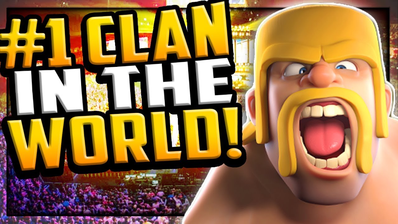 The #1 Clan in the WORLD! Clash of Clans World Championship! - YouTube