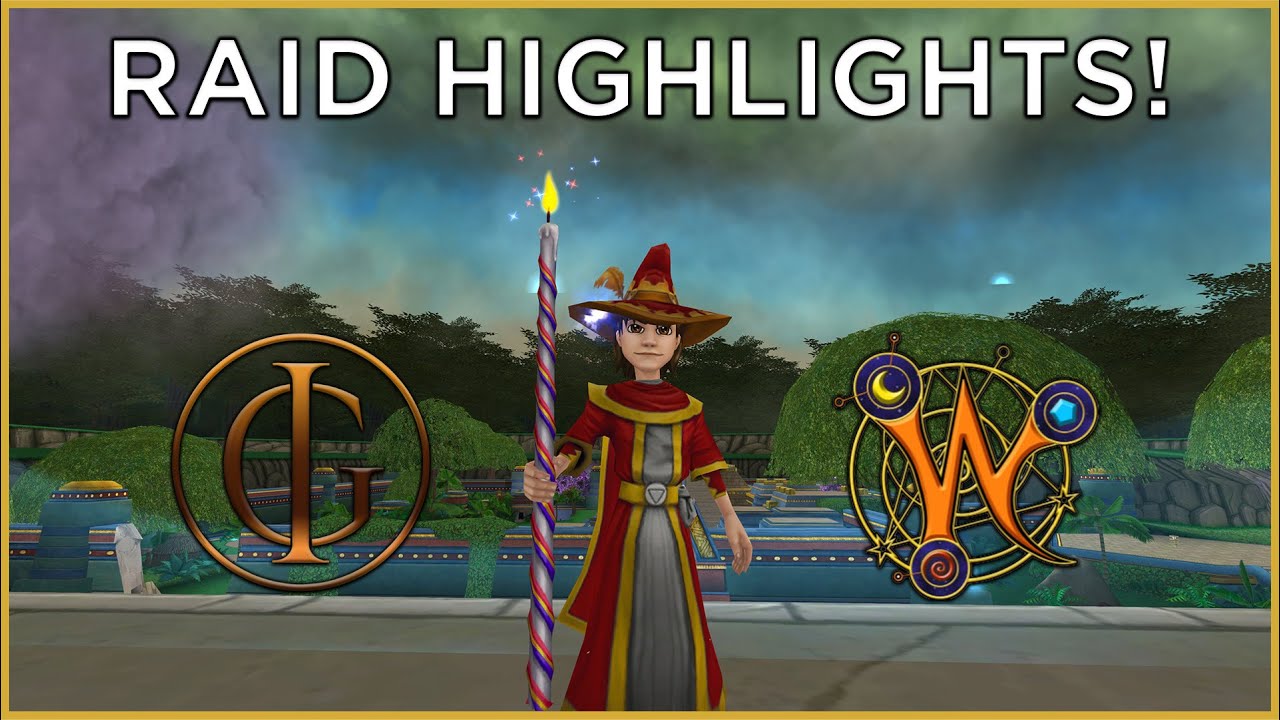 Wizard101 RAID HIGHLIGHTS #5: ONE-SHOTTING Hunhau! - YouTube