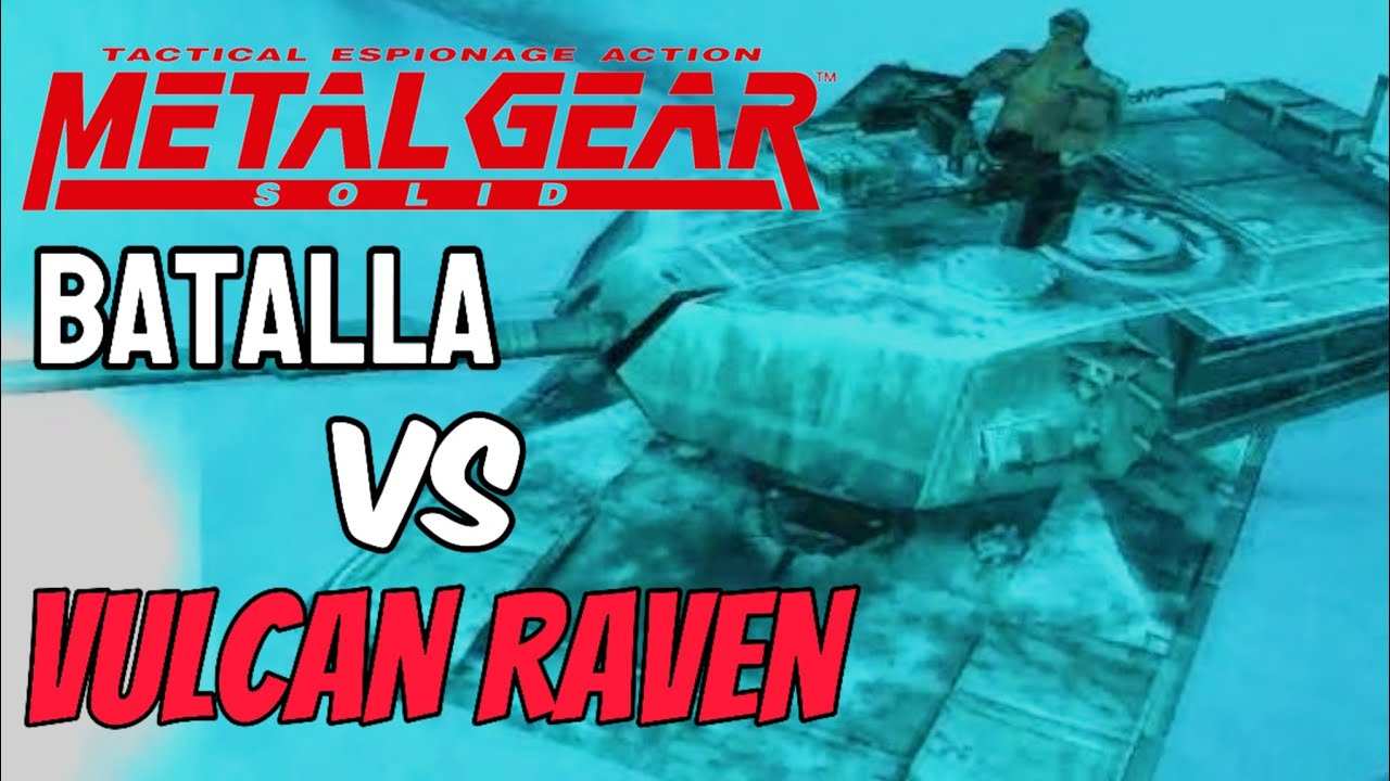 METAL GEAR SOLID SOLID SNAKE VS VULCAN RAVEN - YouTube