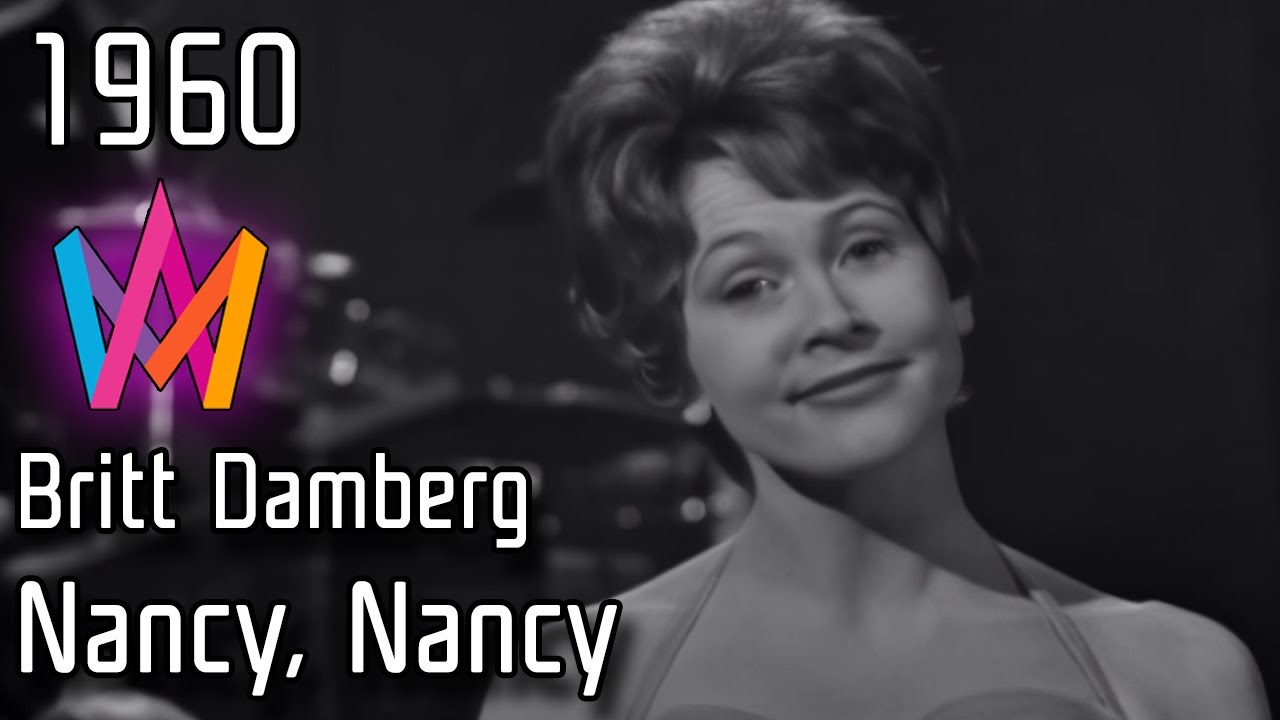Melodifestivalen 1960 – 2a. Nancy, Nancy – Britt Damberg - YouTube