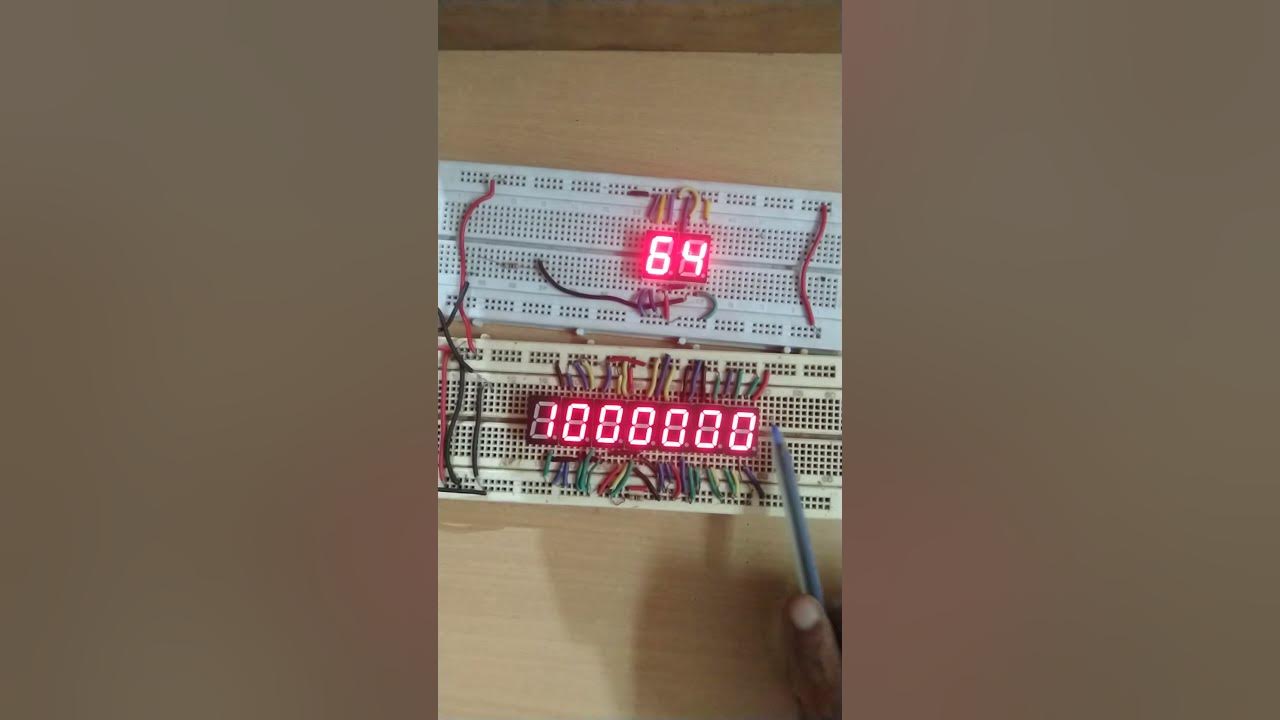 POSITIONAL value of SEVEN BITS BINARY number for DECIMAL -64 - YouTube