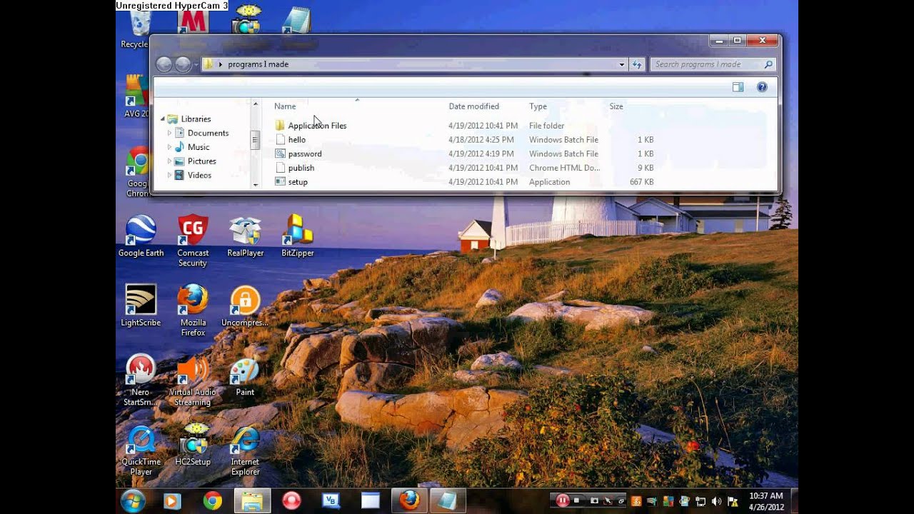 how to: make programs with Notepad part 1 - YouTube