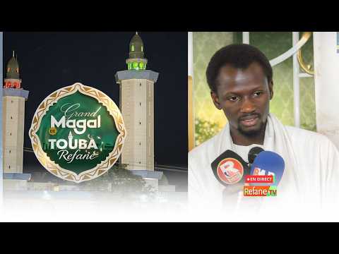 🔴LIVE Conference Dahira Rawdou Rayahine Magal de Touba Refane 2026