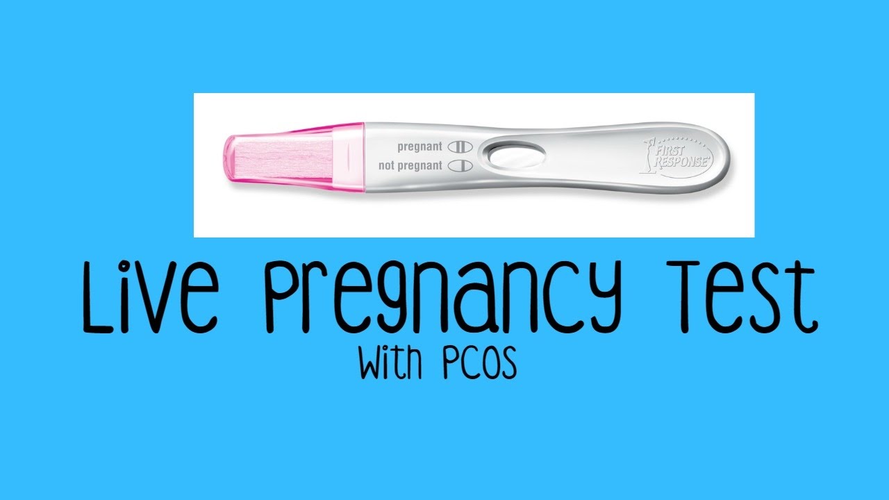 Live Pregnancy Test - YouTube