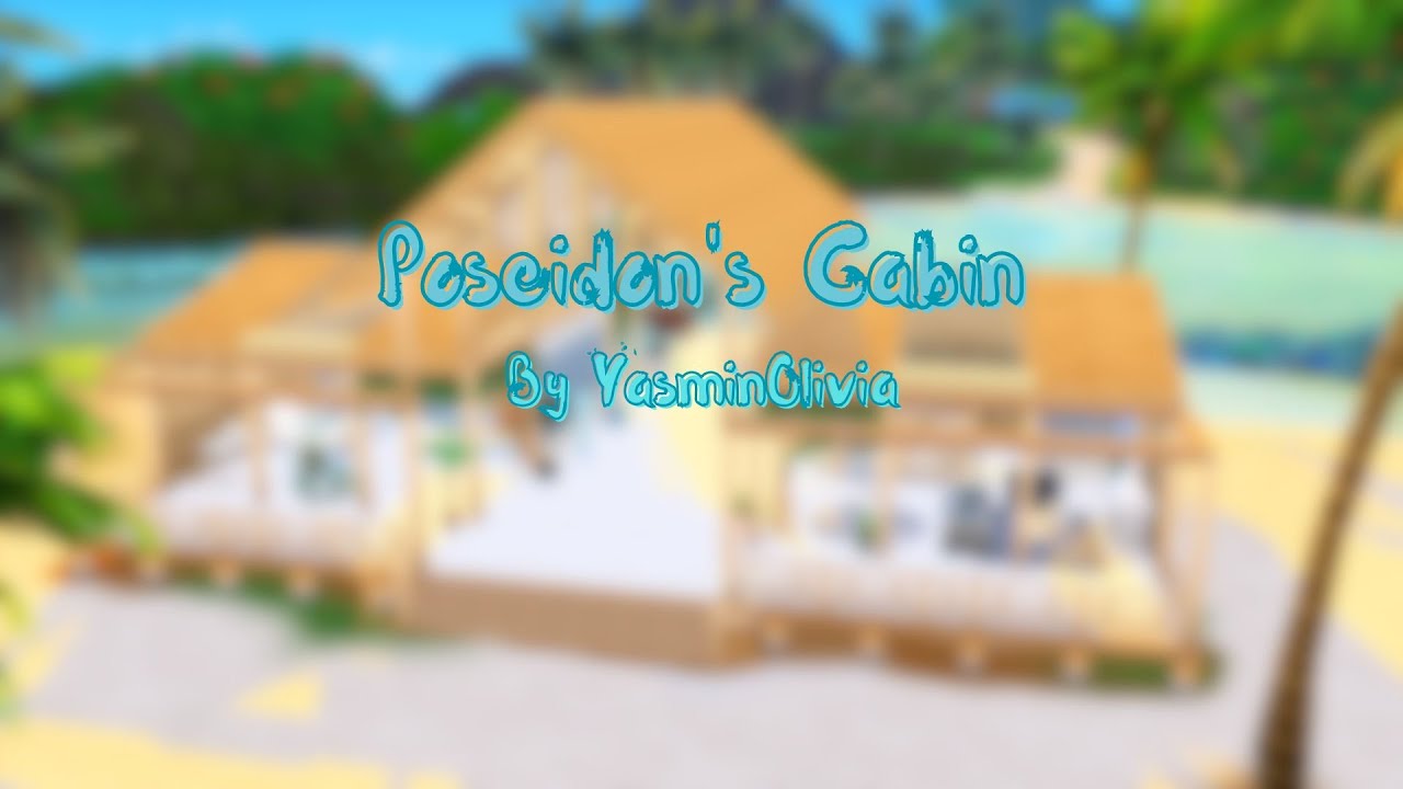 Poseidon's Cabin Speed Build by Yasmin Olivia - YouTube