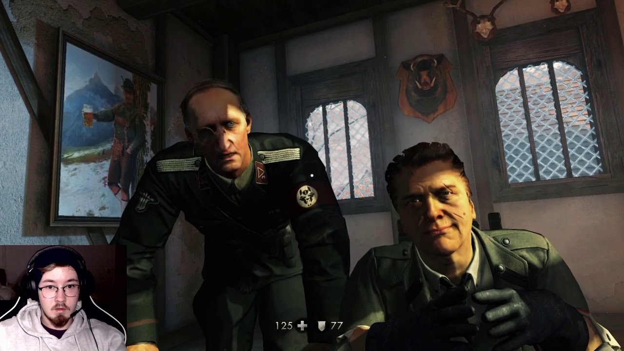 Wolfenstein The Old Blood [German] #020 Helga Schabbs faules Fleisch ...