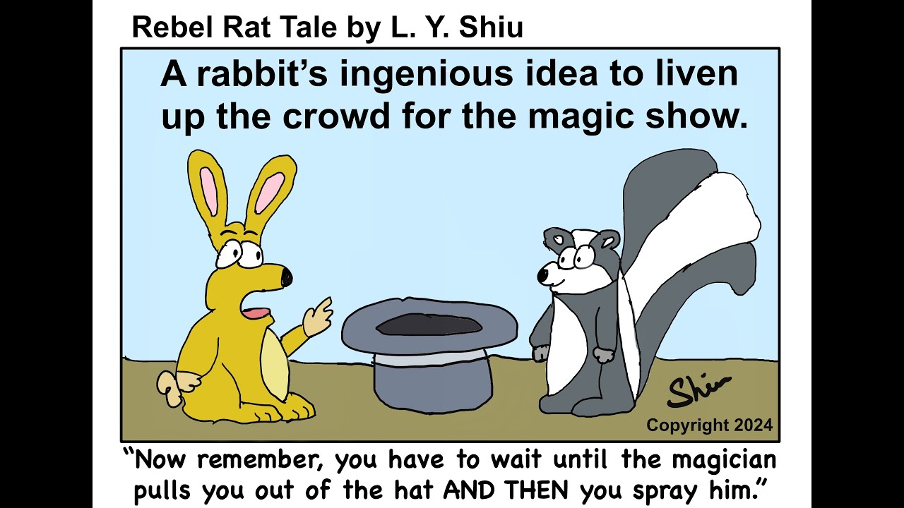 Rebel Rat Tale - Magic Show (Narrated Comic Strip) - YouTube
