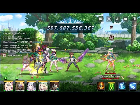 Gaia Raid (with Gaia Rhea Kana) on Even Month Season 5 (Sword Master ...