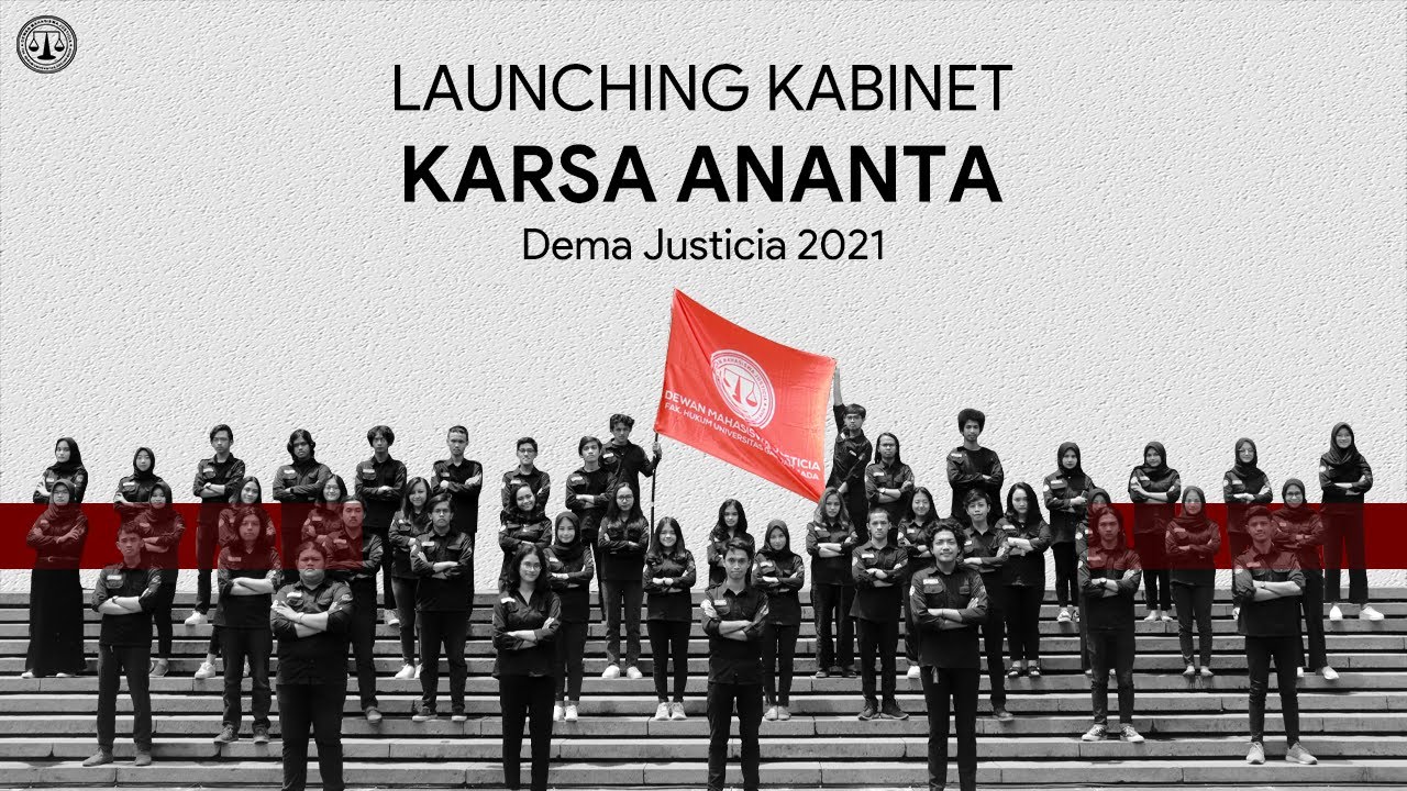 LAUNCHING KABINET : KARSA ANANTA DEMA JUSTICIA 2021 - YouTube