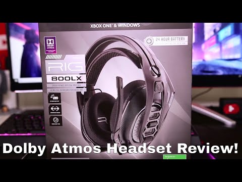 Plantronics RIG 800LX Dolby Atmos Headset Review