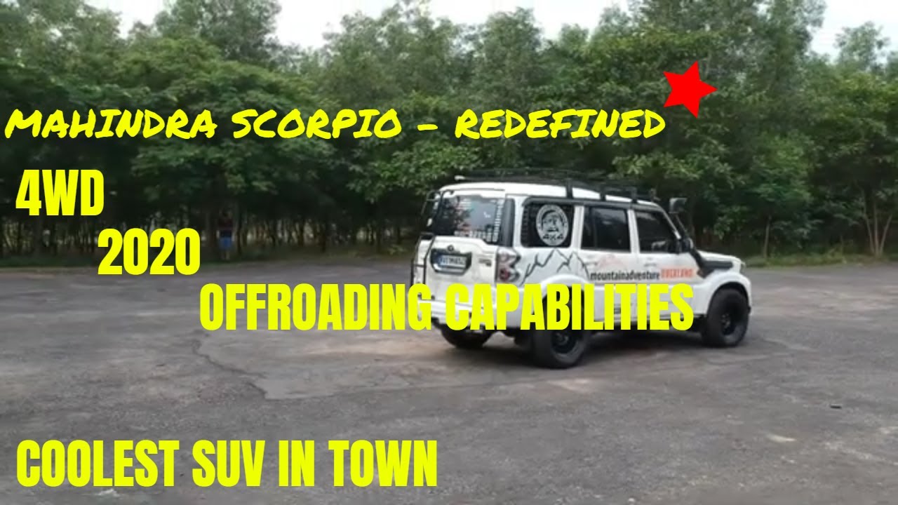 Scorpio 4wd | Off-roading | All New | Redefined | 2020 - YouTube