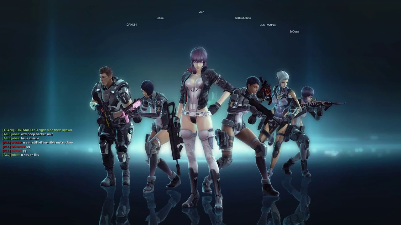 GitS: SAC - First Assault Online - Elimination Urban City - Motoko ...