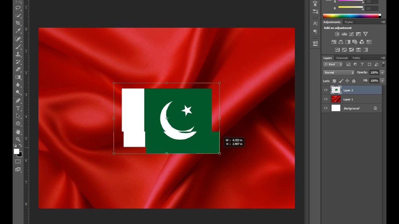 Waving Flag In Photoshop 2 Methods YouTube Waving Flag In Photoshop 2 Methods YouTube