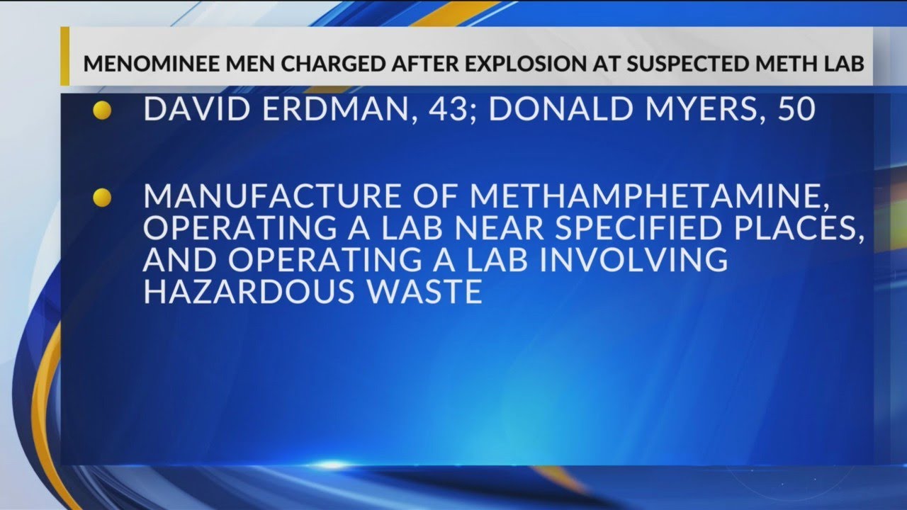 Menominee Meth Explosion Charges - YouTube