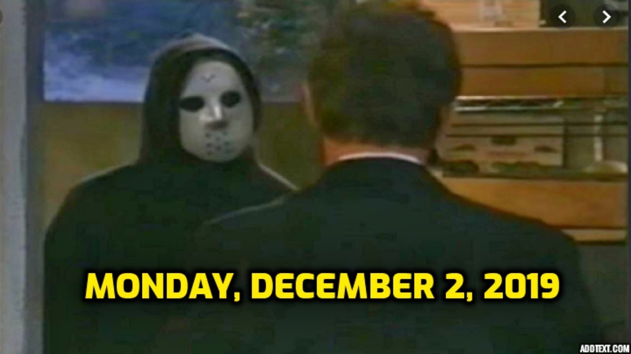 Days of Our Lives spoilers: Monday, December 2, 2019 - DOOL Spoilers 2 ...