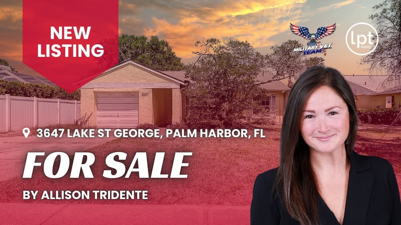 Best Realtor Palm Harbor - 3647 Lake St George - YouTube