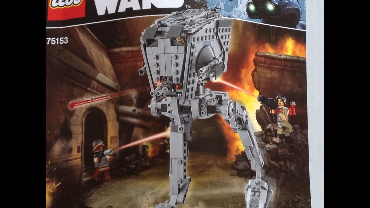 Lego AT-ST Set 75153 Review - YouTube
