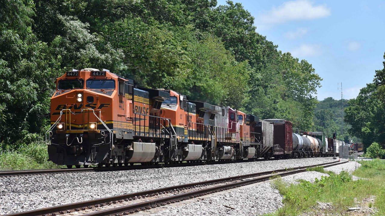 Railfanning Around The BNSF Springfield Division! 7/16-22/19 - YouTube