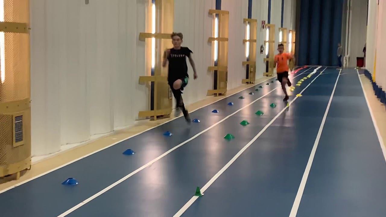 Stride length and distance training - YouTube