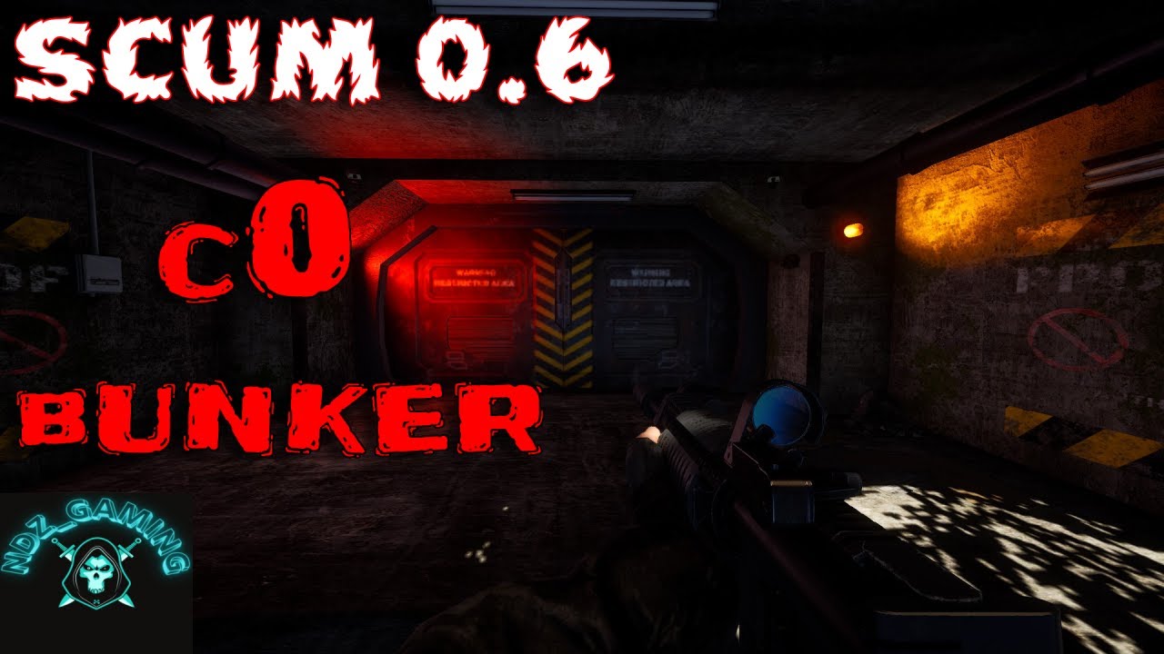 Scum 0.6 Exploring C0 Bunker and "Trying" the Killbox | Scum Survival Gameplay - YouTube