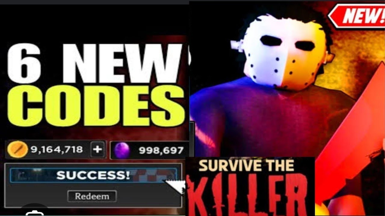⚠️UPDATE⚡CODES⚠️SURVIVE The KILLER ROBLOX CODE 2025-WORKING CODE ...