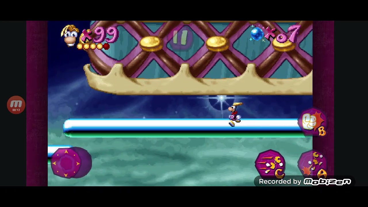 rayman classic game over - YouTube