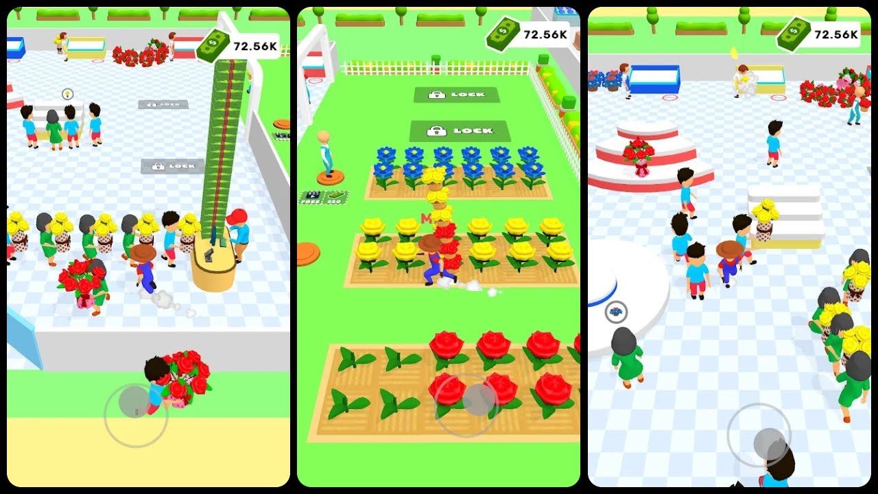 Flower Shop Manager Mobile Game | Gameplay Android & Apk - YouTube