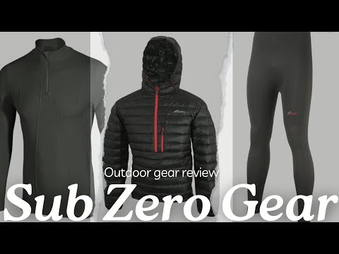 Sub Zero Gear. F1 Thermal base layers. Goose down Hoodie Jacket ...