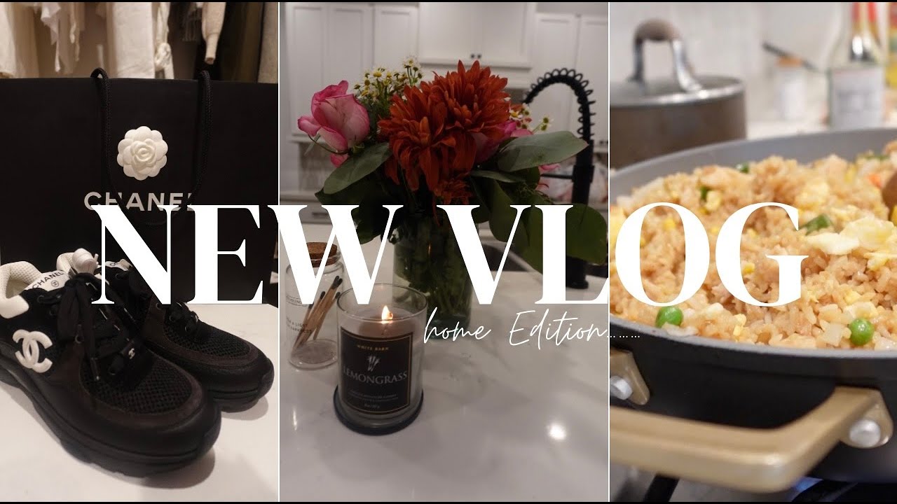Luxury & Comfort: Chanel Unboxing+Homemade Fried Rice+Floral Therapy ...