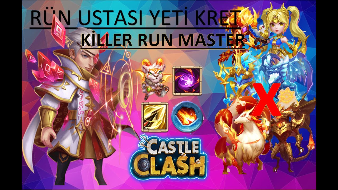 Rune Master Colossus Best Build Castle Clash Schloss Konflikt - YouTube