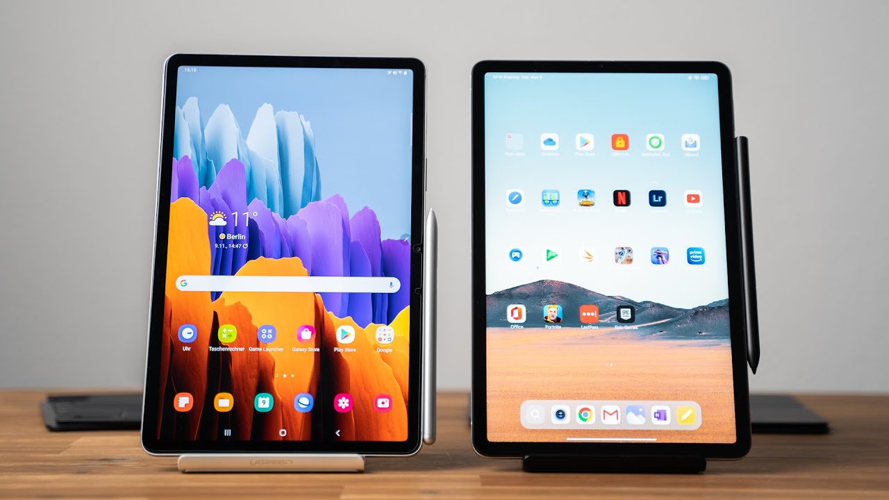 Comparison: Xiaomi Pad 5 vs. Samsung Galaxy Tab S7 - YouTube
