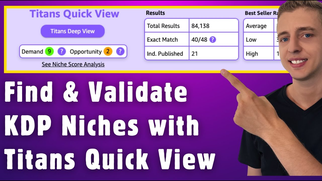 How to Find & Validate Amazon Niches - With Titans Quick View Chrome ...