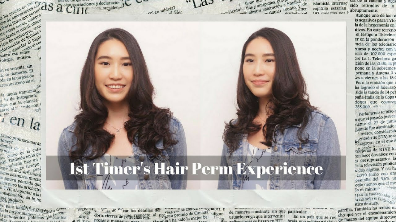Lazy Girl Tries It 😱 1st Time Hair Perm Experience ft. Kelture Aveda ...
