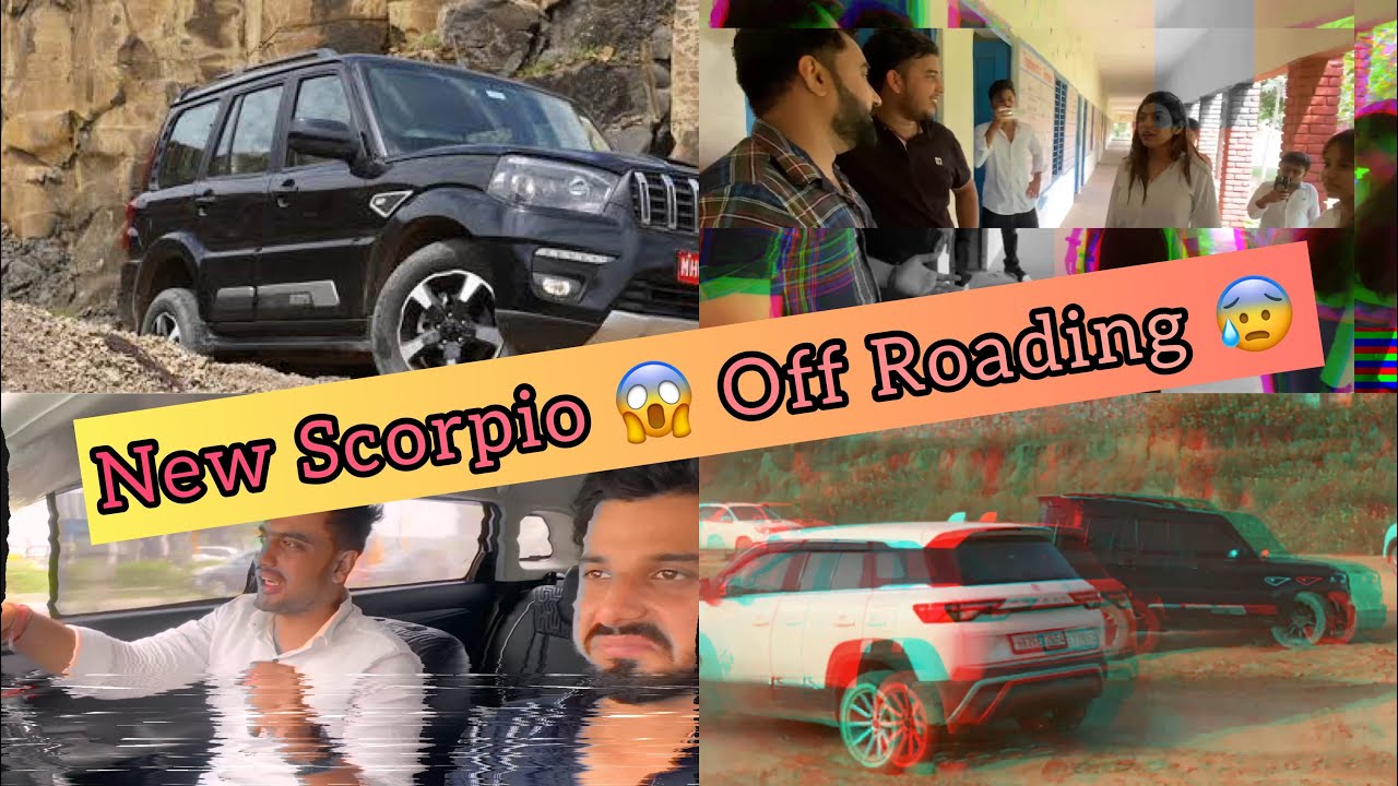 SCORPIO CLASSIC VS MARUTI BREZZA 😱 | Gangster Black Scorpio | MINI ...