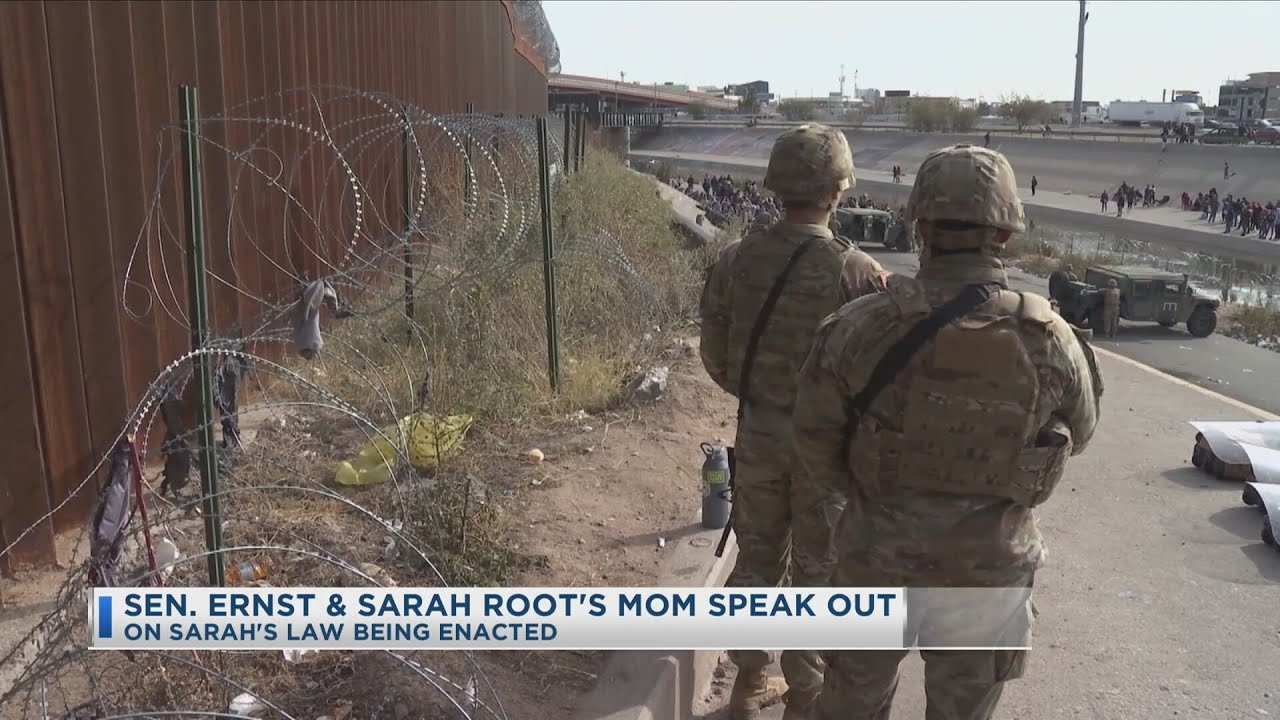 Sen. Ernst & Sarah Root's Mom Speak Out On Sarah's Law Being Enacted ...