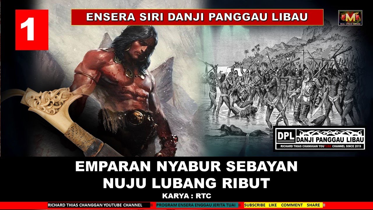 ENSERA NYABUR SEBAYAN KE MENUA LUBANG RIBUT - PART 1 - YouTube