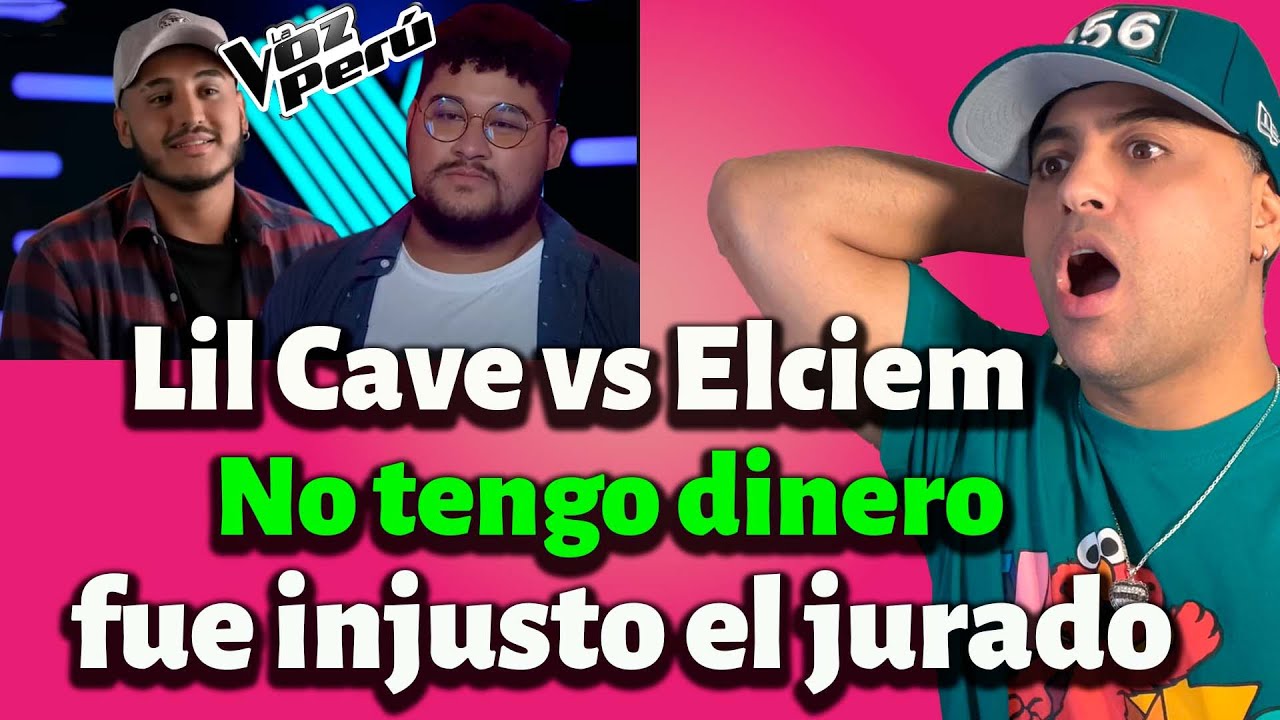 reacción Lil Cave vs Elciem | No tengo dinero | Batallas La Voz Perú ...